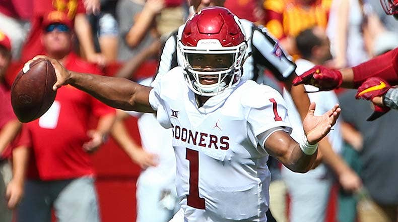 Top 5 Moments from Kyler Murray's 2018 Heisman Trophy Season - Athlon ...