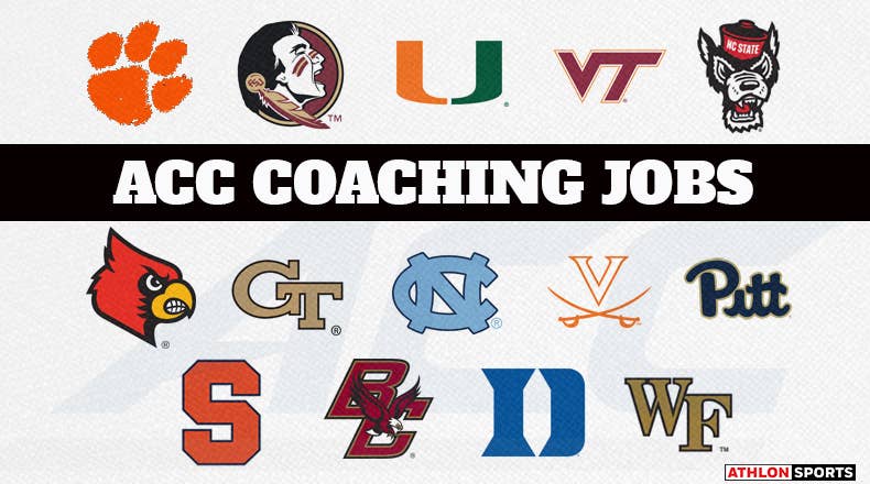Ranking the ACC College Football Coaching Jobs - Athlon Sports