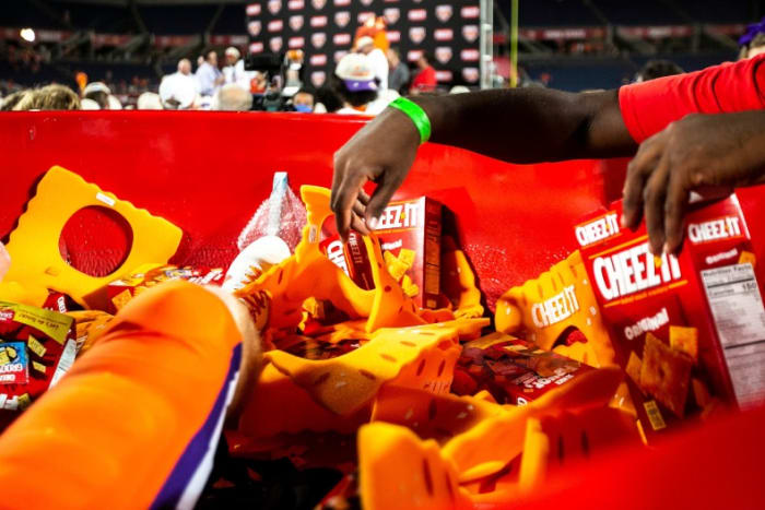 Look: Cheez-It Bowl Game's Hotel Room For Players Goes Viral - Athlon ...