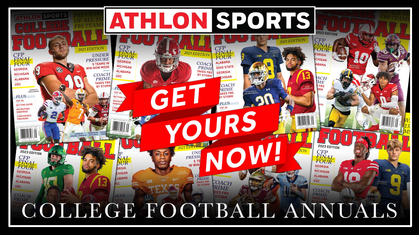 Athlon Sports' 2023 College Football Preview Magazines Available Now ...