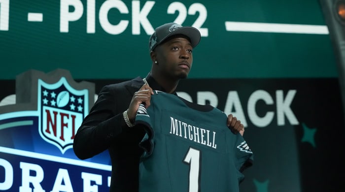 Philadelphia Eagles Rookie Quinyon Mitchell 'Mad,' Wants Interception ...