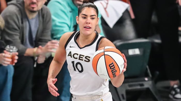 Kelsey Plum's Pregame Outfit For Aces-Storm Grabs Online Attention ...