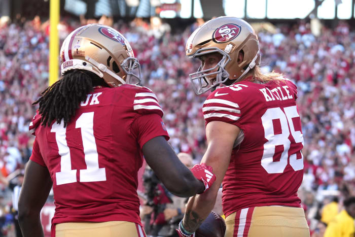 George Kittle Makes True Feelings Known On Brandon Aiyuk's Contract ...