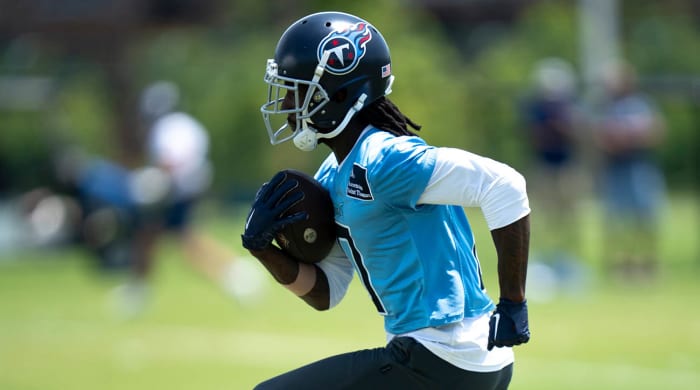 Titans Coach Sends Blunt Message on WR Calvin Ridley - Athlon Sports