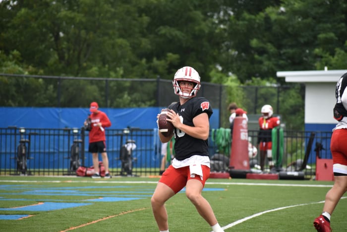 Wisconsin Football QB Braedyn Locke Finds New Home in the Transfer ...
