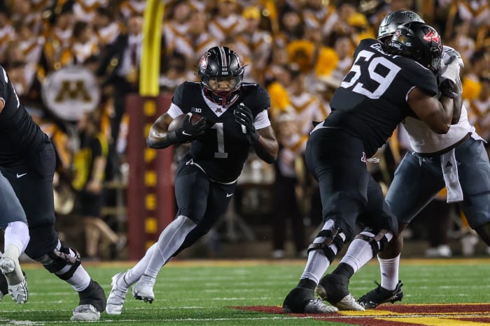 Minnesota Gophers RB Darius Taylor out vs. North Carolina due to injury ...