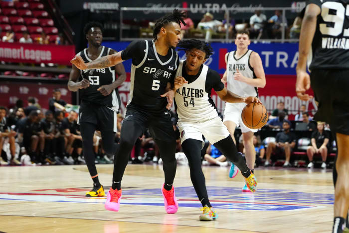 Draft Pick Stephon Castle Brings 'Complete Game' to San Antonio Spurs ...