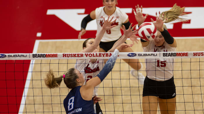 Nebraska Huskers MB Andi Jackson named Big Ten Defensive POTW - Athlon ...