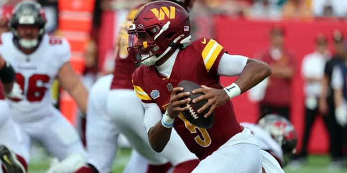 Video: Washington Commanders' Jayden Daniels MVP Debate Rages On - Athlon Sports