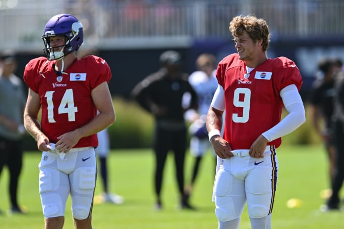 Kevin O'Connell Puts Vikings QB Drama to Rest With 8 Words - Athlon Sports