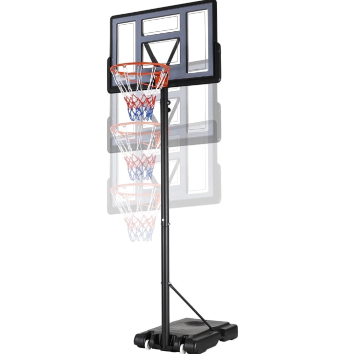 Walmart Selling $240 Portable Adult Basketball Hoop for $90: 'Stands Up ...