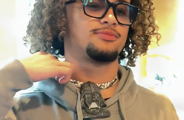 Colorado QB Julian Lewis flexes new Darth Vader chain and Lamborghini ...