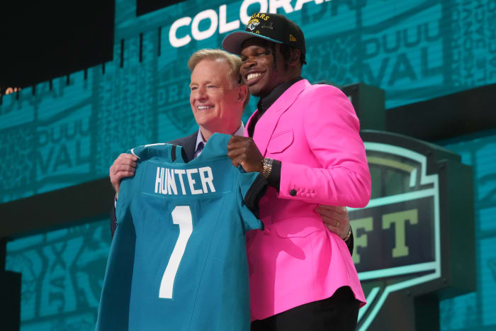 Travis Hunter Reveals Honest Truth About Being Drafted by Jaguars - Athlon Sports