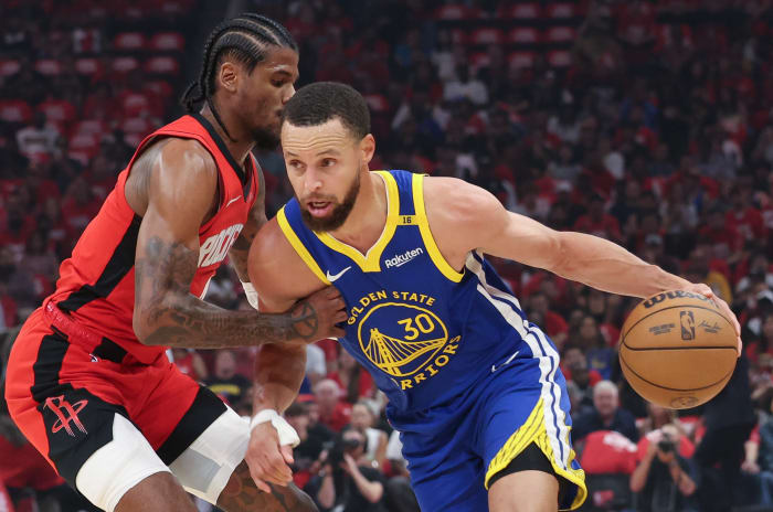 Stephen Curry Gets Candid About Injury After Warriors’ Game 5 Loss to Rockets - Athlon Sports