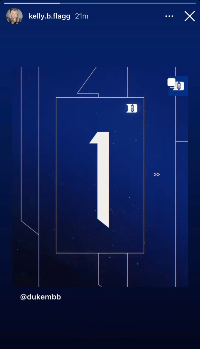 Cooper Flagg's Mom Had No Words for Duke Post - Athlon Sports