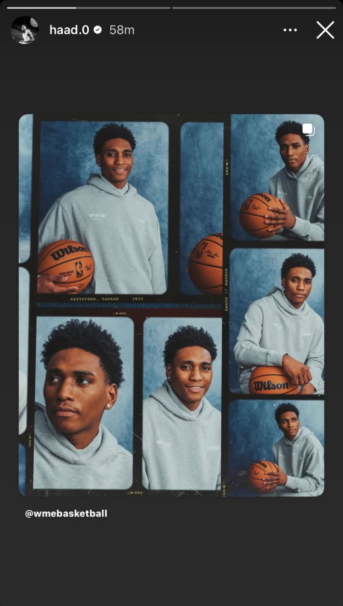 Auburn Star Tahaad Pettiford Makes Career Decision Ahead of NBA Draft ...