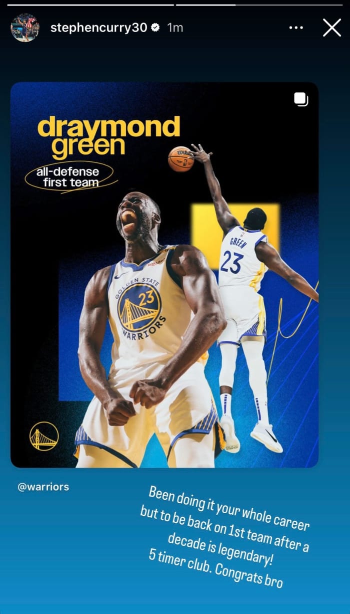 Steph Curry Sends Strong Message to Draymond Green After Major Announcement - Athlon Sports