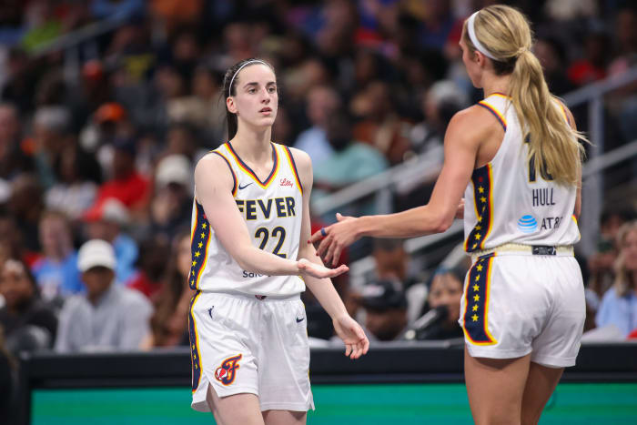 Fever Teammate Lexie Hull Celebrates Caitlin Clark's All-Star Reveal on ...