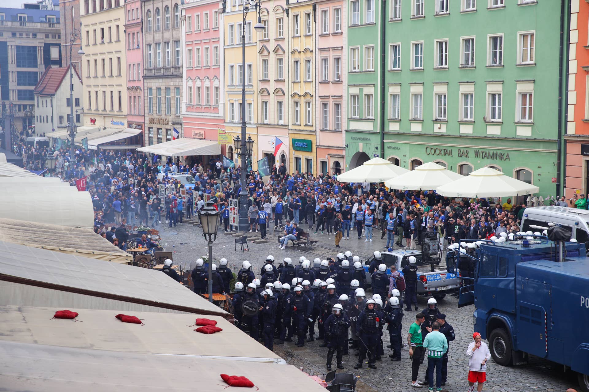 Chelsea Hooligans Run Riot in Poland As Police Fire Canons - Athlon Sports