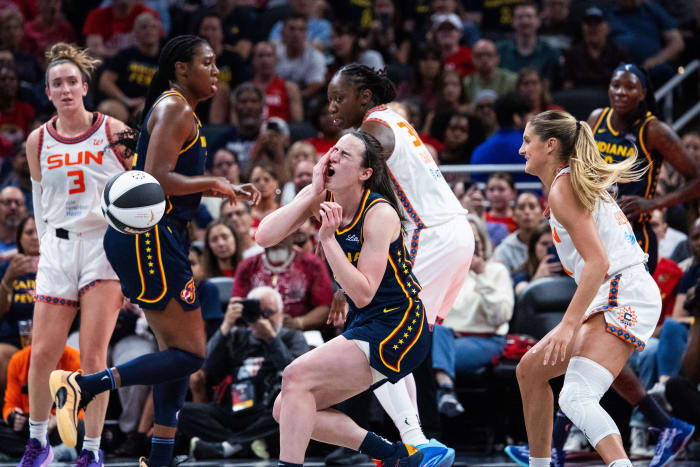 Caitlin Clark Had Two Words After Physical Indiana Fever Game Against Connecticut Sun - Athlon ...