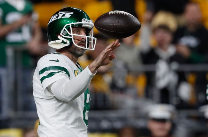 Did Aaron Rodgers' New York Jets Roll Over In Second Half Against Pittsburgh Steelers In 37-15 ...
