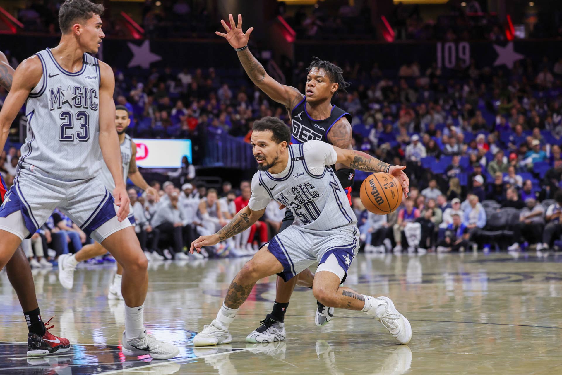 Angel Reese Embraces Chic Biker Look at Magic-Pistons Game - Athlon Sports