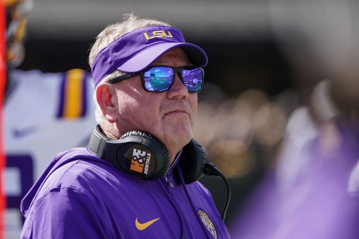 Brian Kelly Reveals LSU Football's NIL Budget For 2024-2026 - Athlon Sports