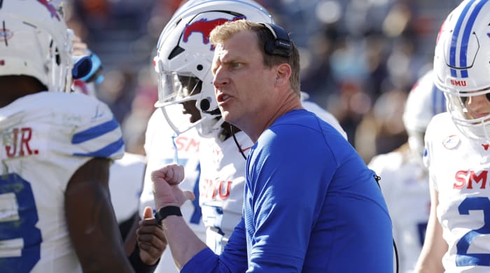 SMU's Rhett Lashlee Admits the College Football Playoff Made an Error ...