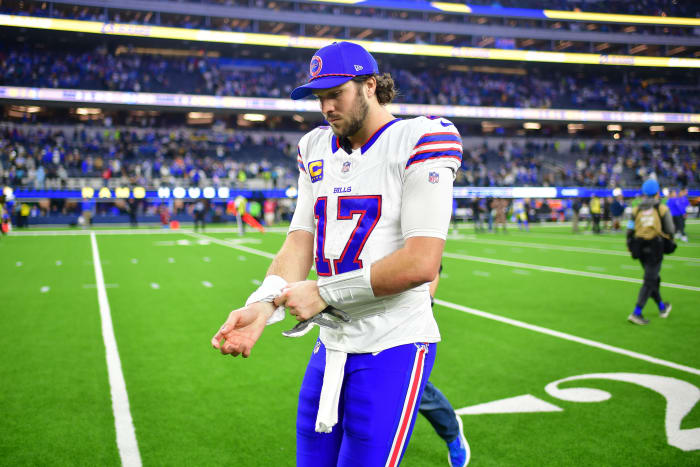 Josh Allen Facing Backlash For His Actions In Bills-Rams Game - Athlon Sports