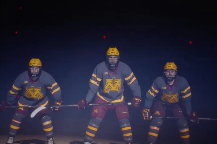 Gophers hockey unveils new 'Iron Range Alternates' jersey - Athlon Sports