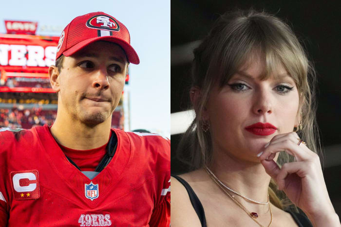 Taylor Swift Is Trending After Brock Purdy Admission - Athlon Sports