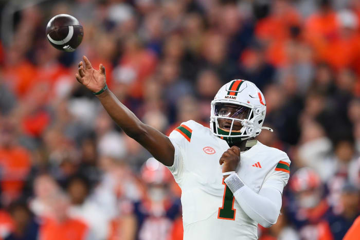 10 Miami Hurricanes Invited to 2025 NFL Combine - Athlon Sports