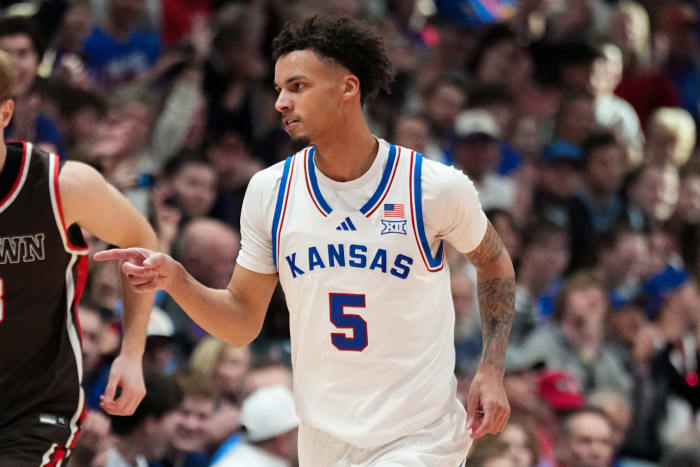 Kansas Star Sends Parting Message After NCAA Tournament - Athlon Sports