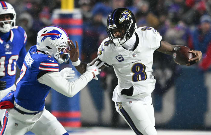 Lamar Jackson Sends Clear Message to Josh Allen After Ravens-Bills - Athlon Sports