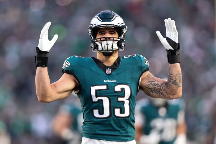 Philadelphia Eagles Make Re-Signing Zack Baun Top Offseason Priority ...
