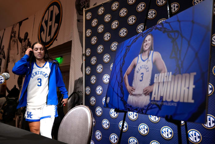 Kentucky WBB Georgia Amoore Named Finalist for Nancy Lieberman Point ...