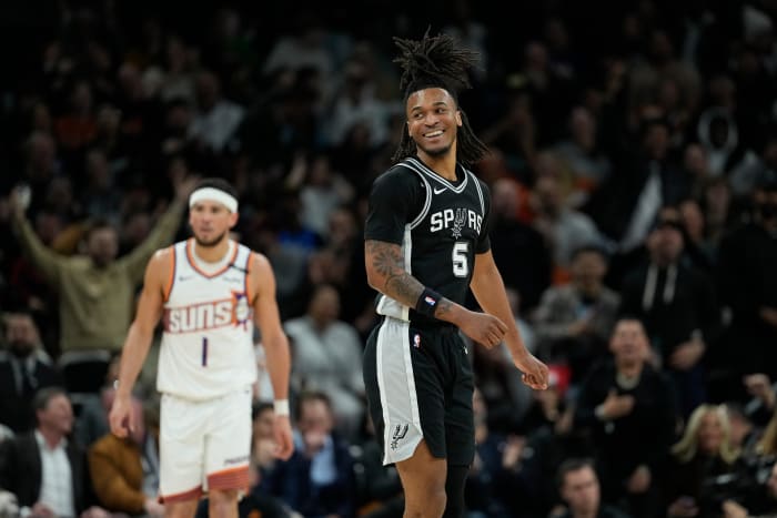 San Antonio Spurs Rookie Stephon Castle Compared to NBA Legend, Two ...