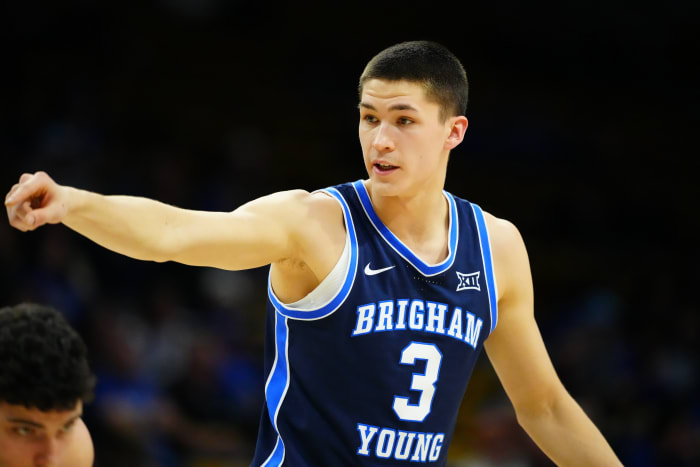 BYU’s Egor Demin shows true colors at NBA Combine - Athlon Sports
