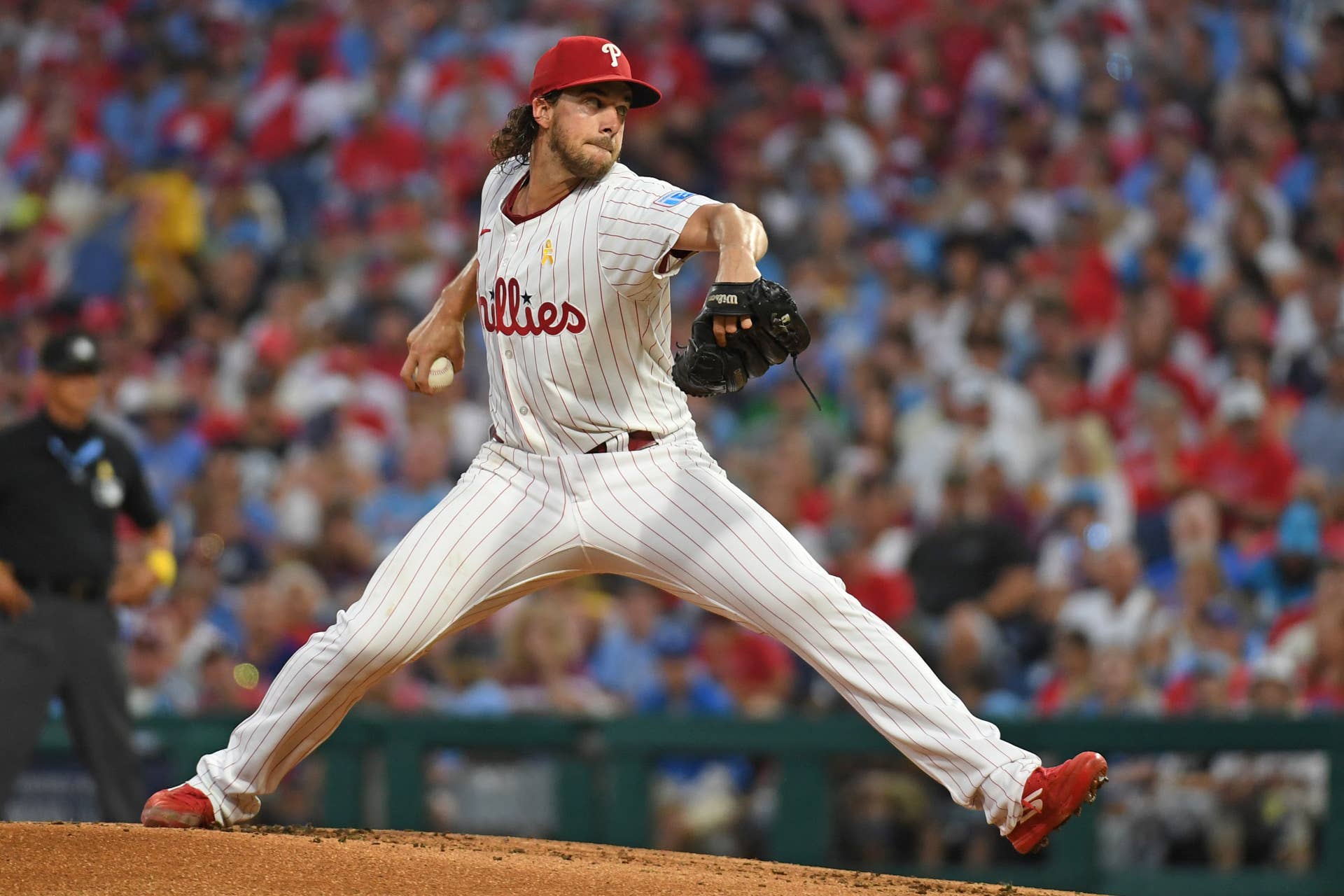 Meet the 2025 Philadelphia Phillies: RHP Aaron Nola - Athlon Sports