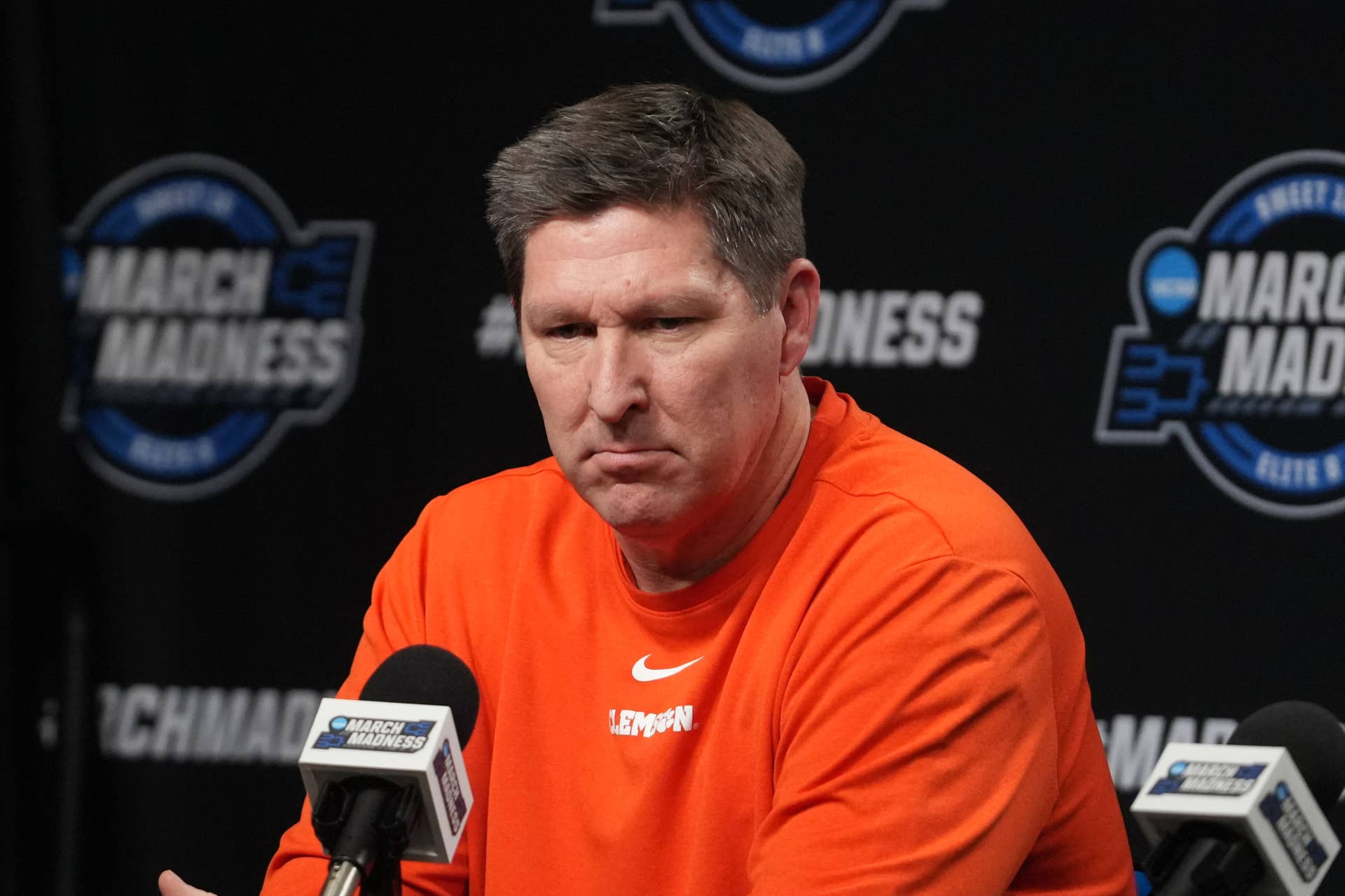 Brad Brownell, Clemson Players React to Shocking March Madness Loss ...