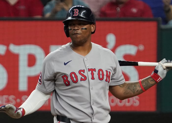 Alex Cora Reveals Reason for Red Sox Not Playing Rafael Devers at Third Base - Athlon Sports