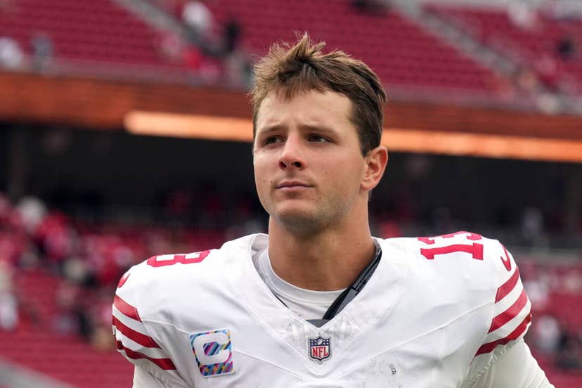 Brock Purdy Receives Warning After Missing Three Games for 49ers ...