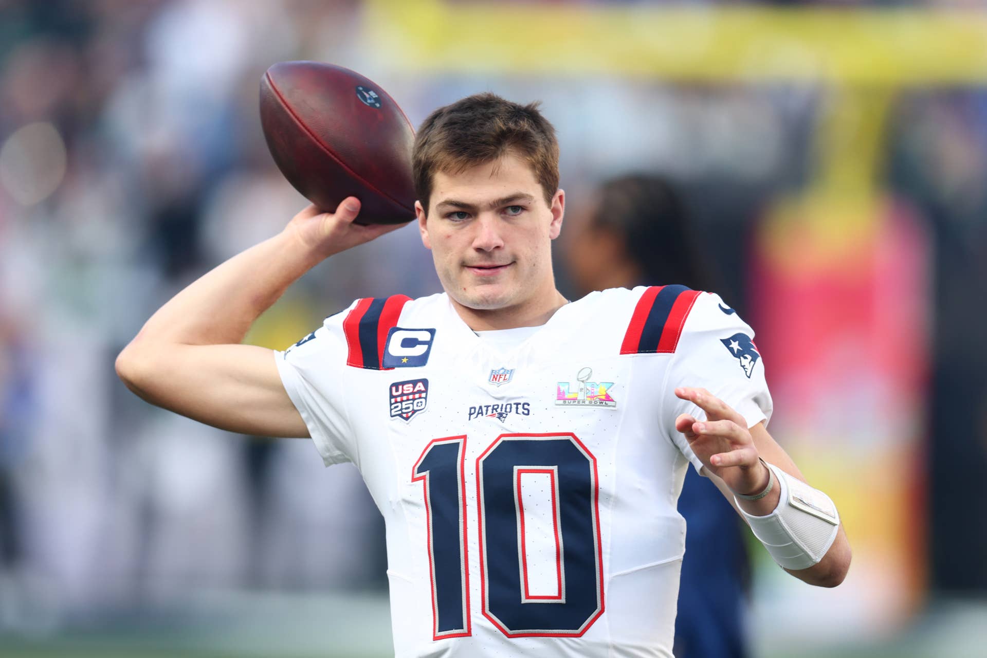 Patriots QB Drake Maye Loses Running Back After Super Bowl - Athlon Sports