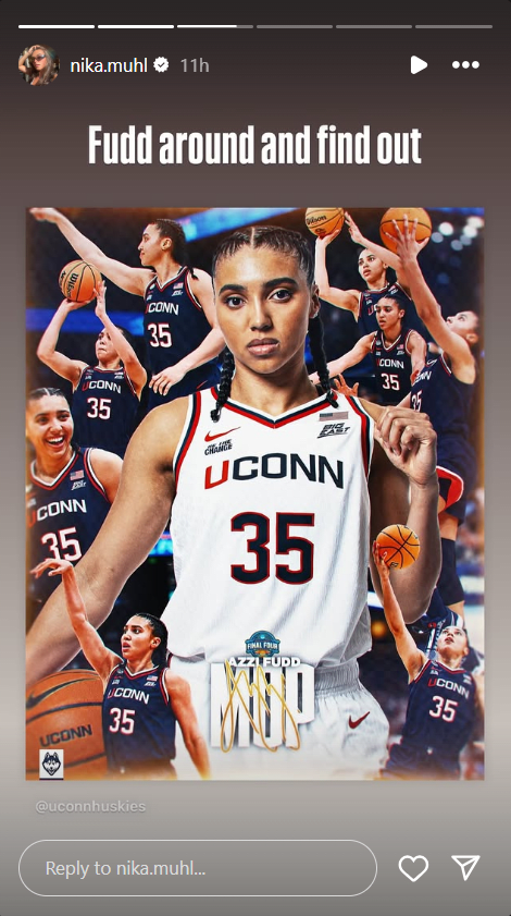 Former UConn Star Nika Muhl Didn't Hold Back on Huskies' National ...