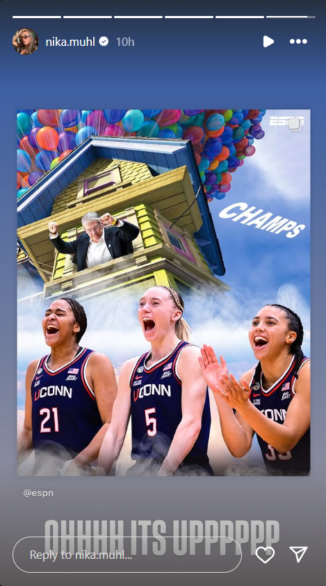 Former UConn Star Nika Muhl Didn't Hold Back on Huskies' National ...