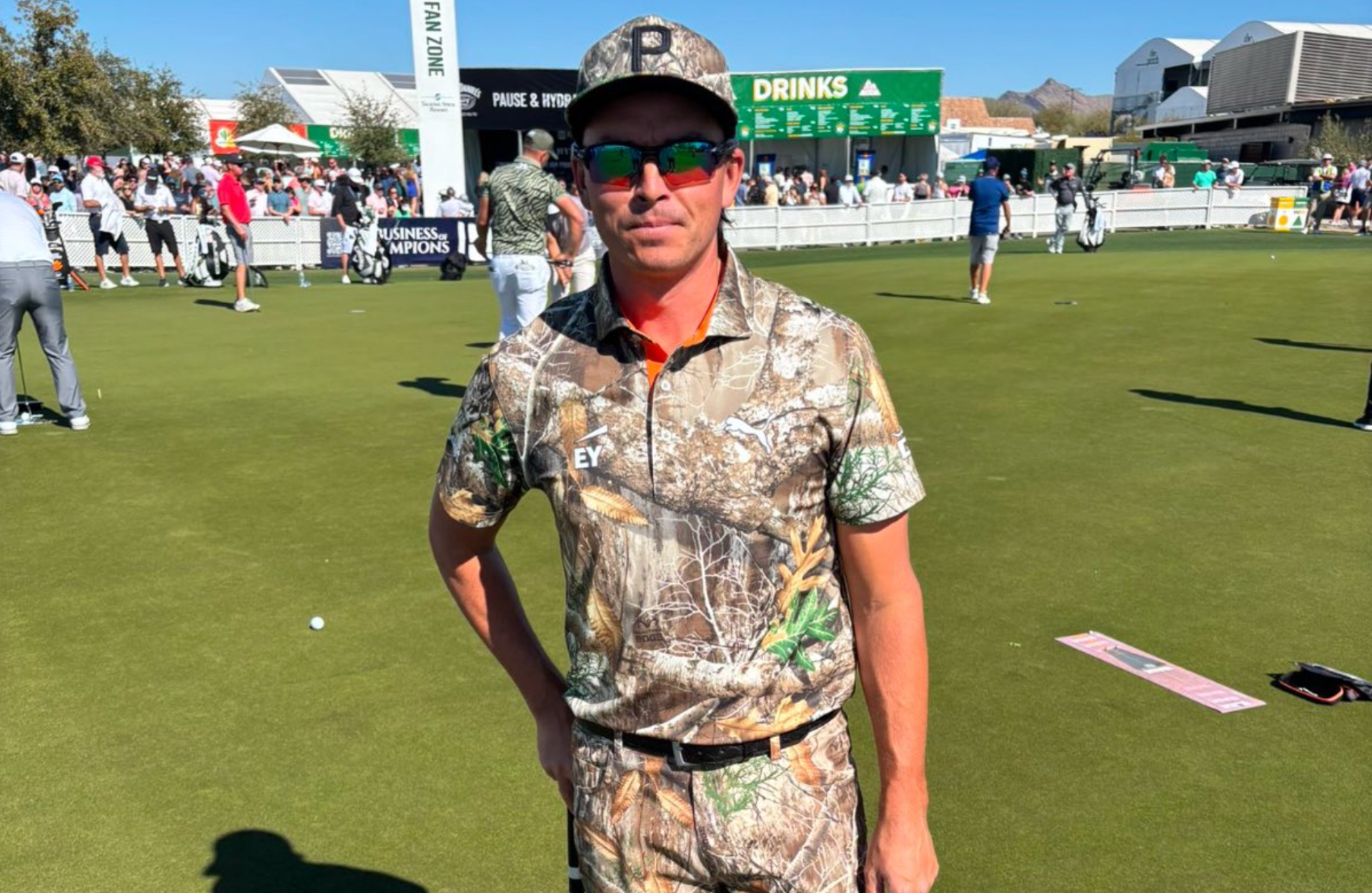 Rickie Fowler Went Viral for the Wrong Reason During Waste Management ...