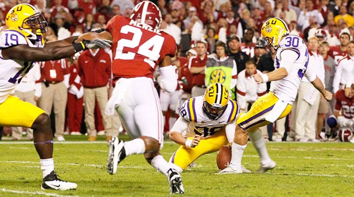 The Top Five College Football Games in Alabama vs. LSU Rivalry History ...