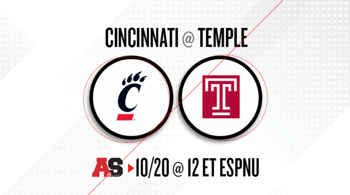 Cincinnati Bearcats vs. Temple Owls Prediction and Preview - Athlon Sports