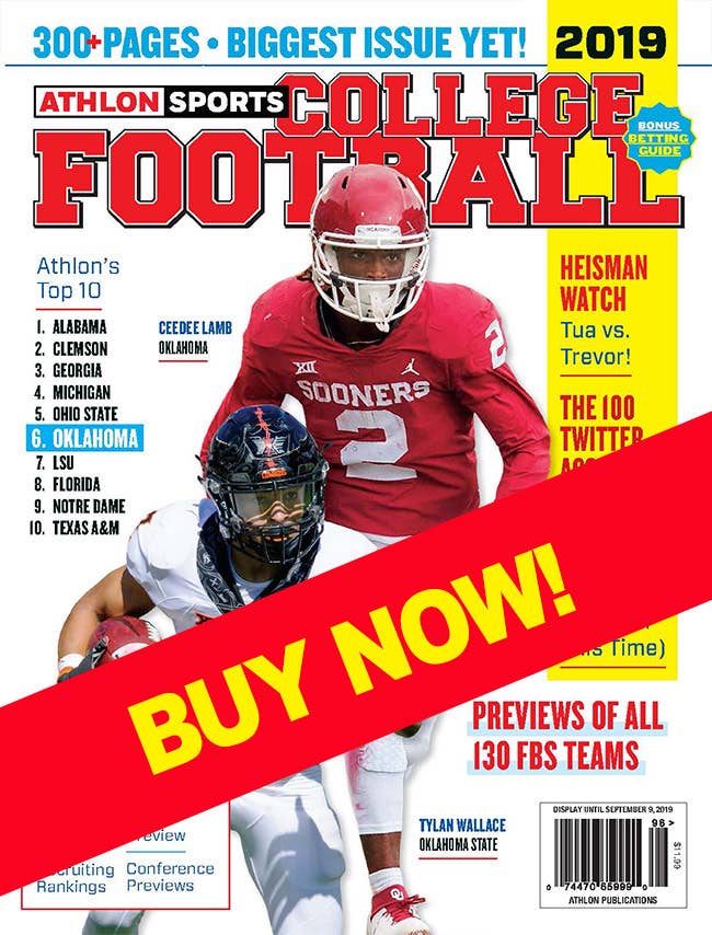 Oklahoma Football: 2019 Sooners Season Preview and Prediction - Athlon ...