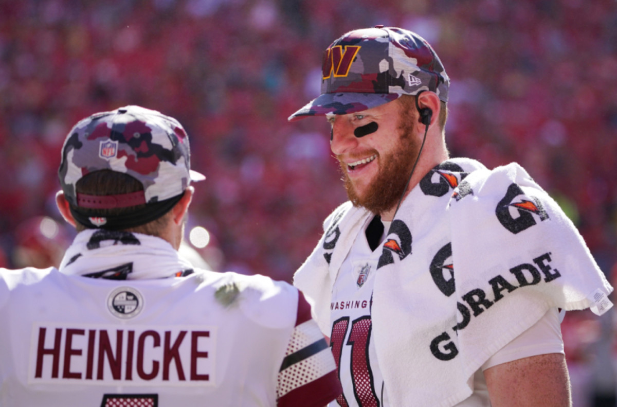 Commanders Make Starting Quarterback Change After Week 16 Loss - Athlon ...